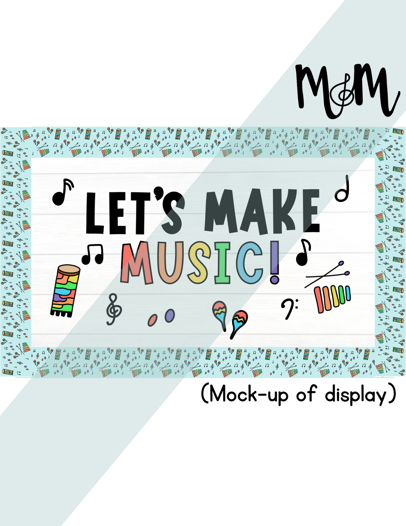 Elementary Instruments: Bulletin Board DIGITAL DOWNLOAD – Musically Minted