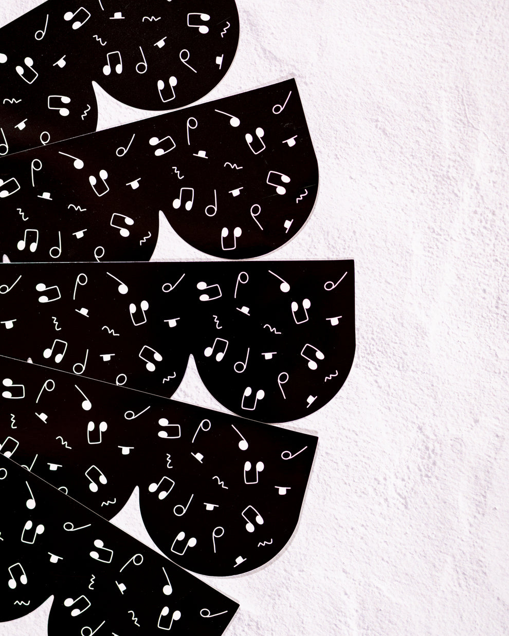 Black + White Music Note Bulletin Board Border – Musically Minted