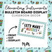 Elementary Instruments: Bulletin Board DIGITAL DOWNLOAD – Musically Minted