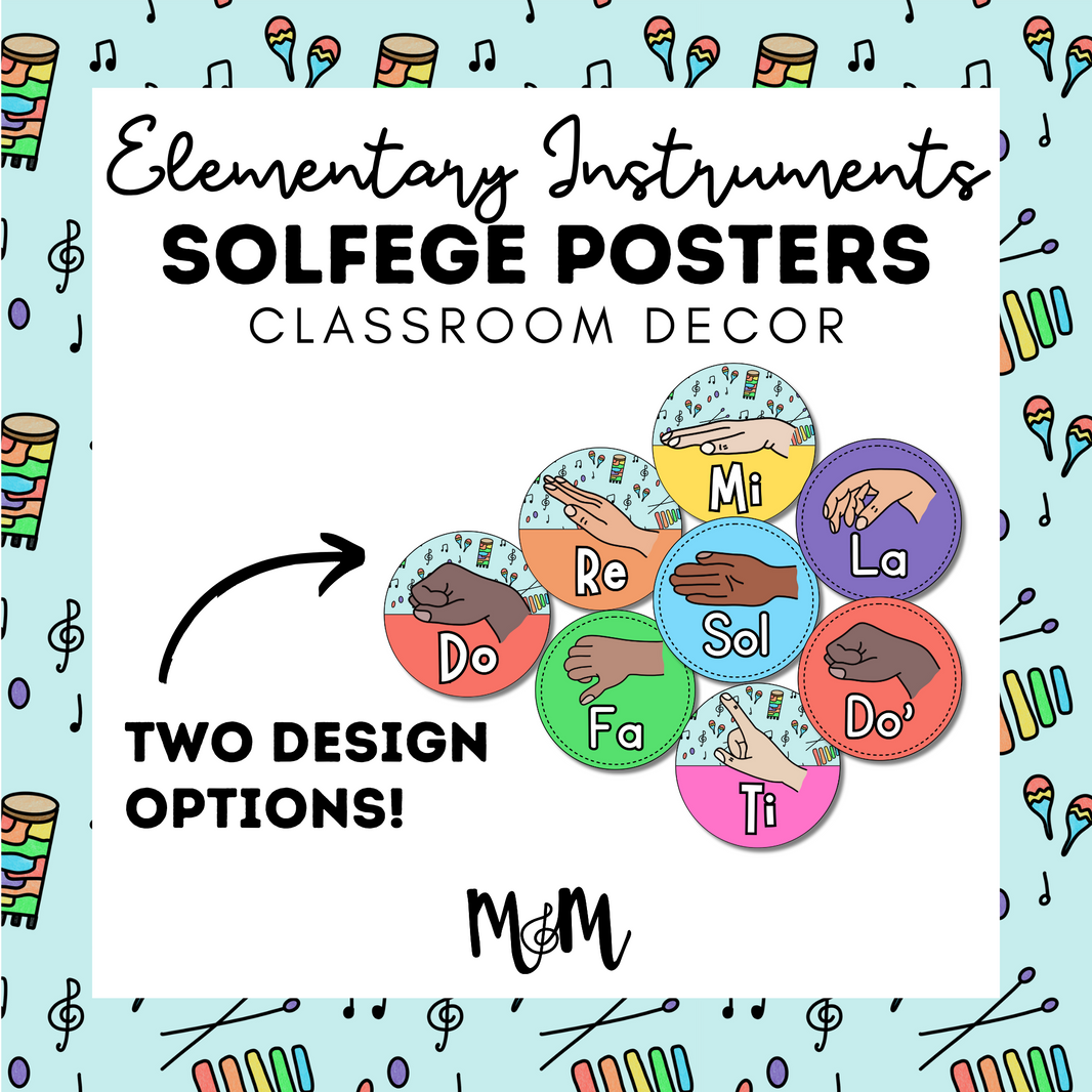 Elementary Instruments Digital Decor Pack – Musically Minted