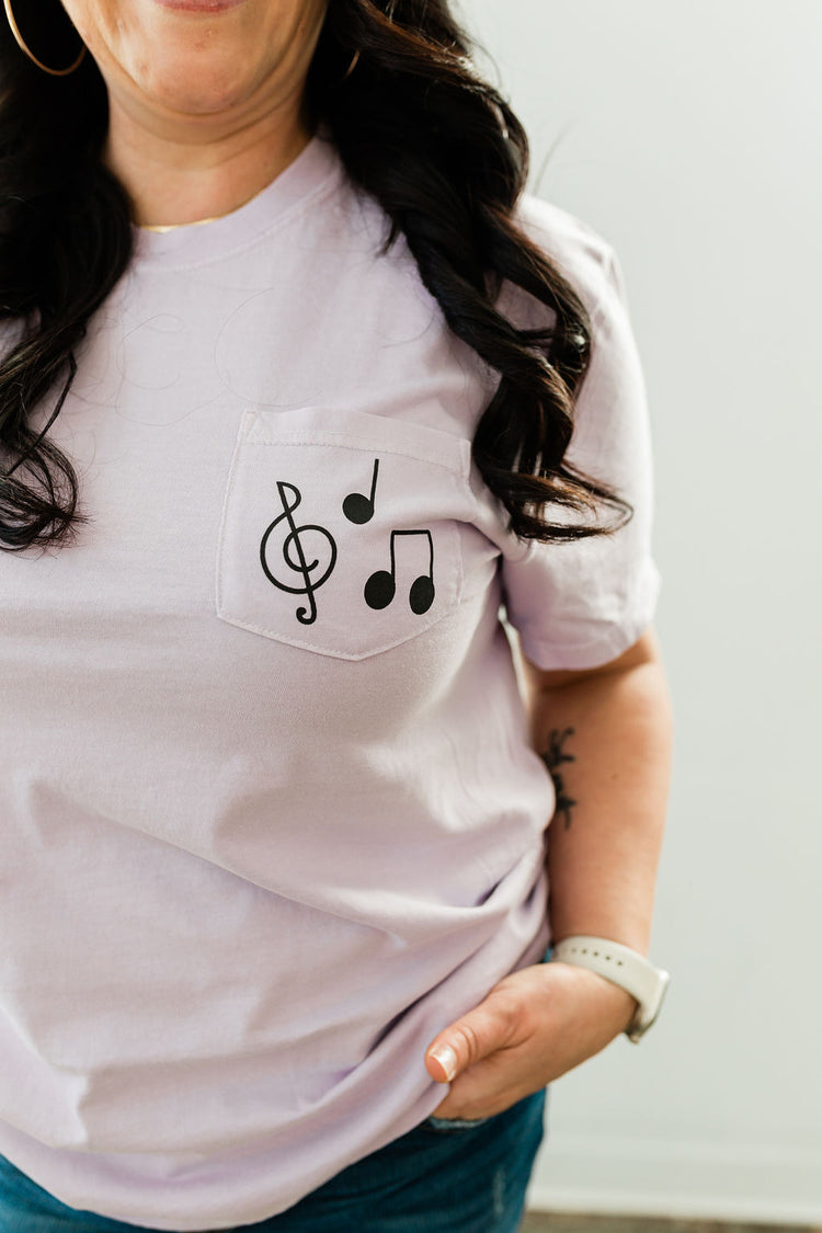 Music Note Pocket T-Shirt – Musically Minted