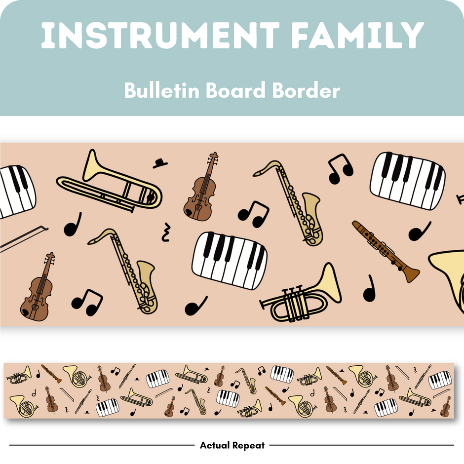 Bulletin Board Borders – Musically Minted
