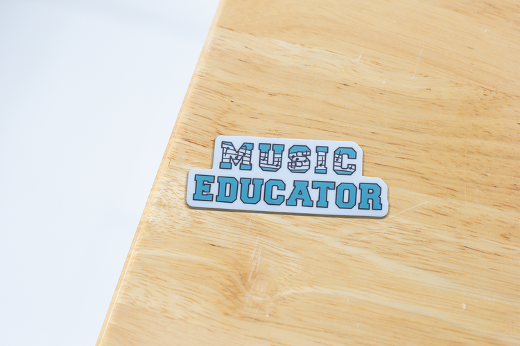 Music Educator Sticker – Musically Minted