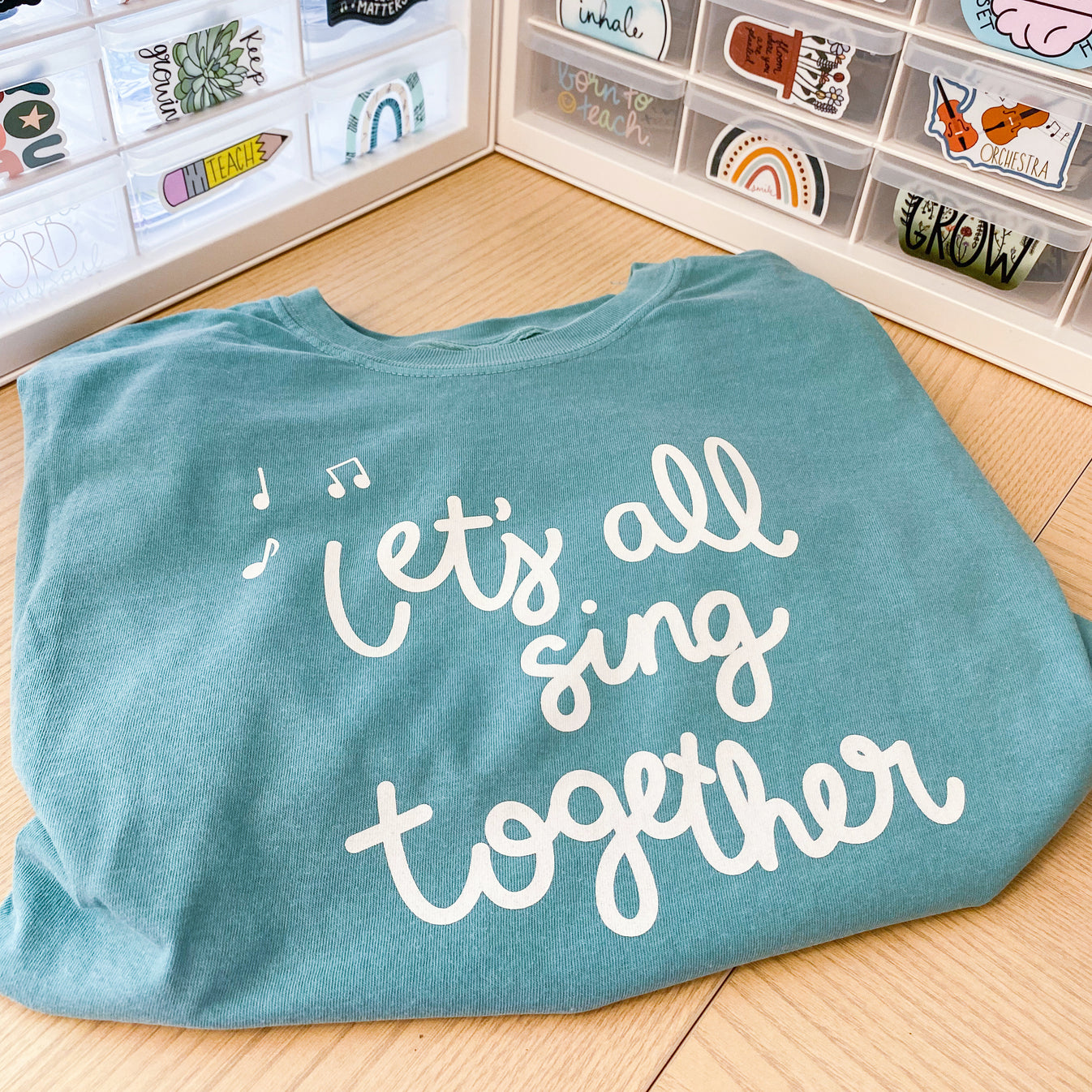 Let's All Sing Together T-Shirt – Musically Minted